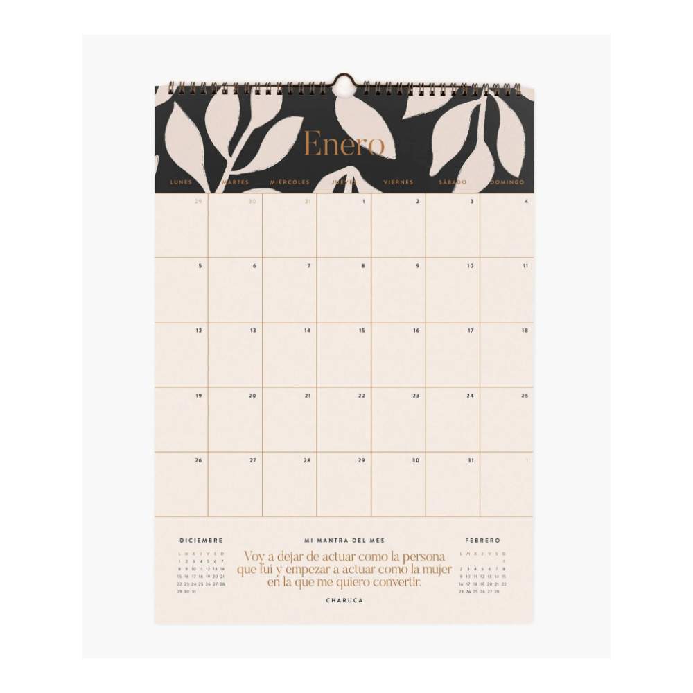 Calendario Charuca 2026 Pared - La Niña Shops